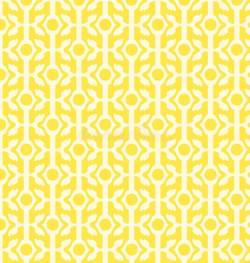 Yellow Geometric Patterns stock vector. Illustration of century - 106430795