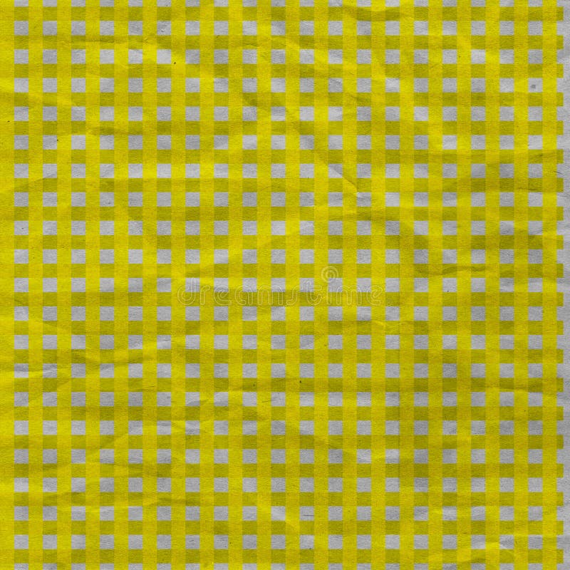 Yellow Gingham Background stock image. Image of item, checked - 5114777