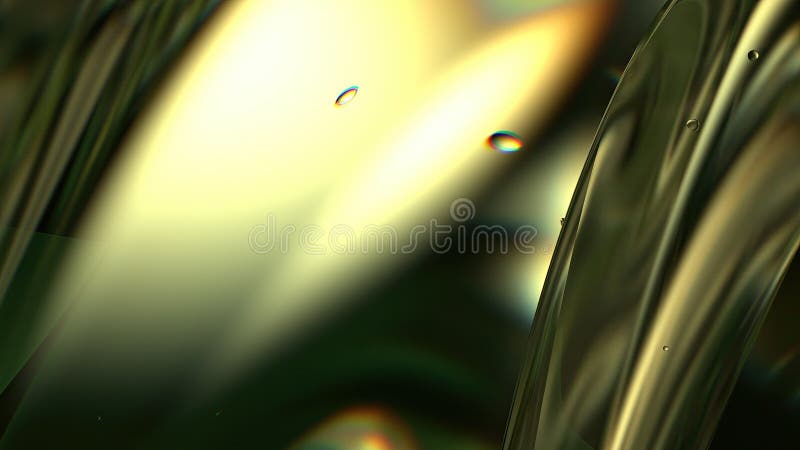 Yellow Glass Beautiful Refreshing Refraction and Reflection Elegant and ...