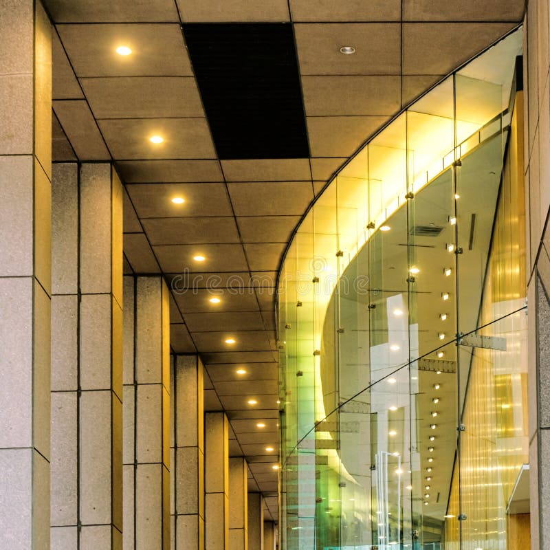 111 Perspective View Yellow Columns Stock Photos - Free & Royalty-Free ...