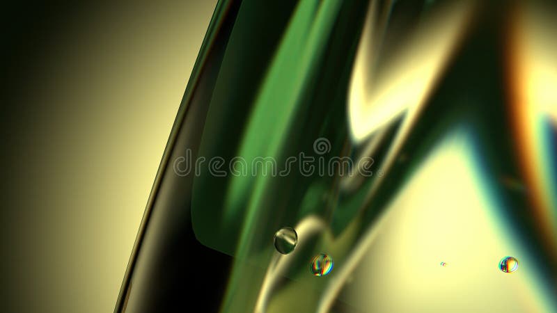 Yellow Glass with Refreshing Refraction and Reflection, Elegant and ...