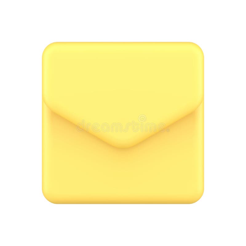 Email Icon 3d Realistic Stock Illustrations – 770 Email Icon 3d ...