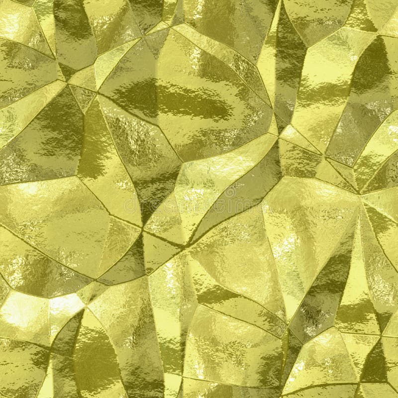 Yellow Gold Metal Seamless Pattern Background Stock Illustration ...