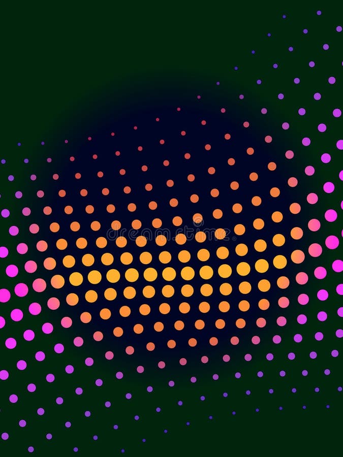 Yellow Gold Polca Dot Abstract Background Illustrations Stock ...