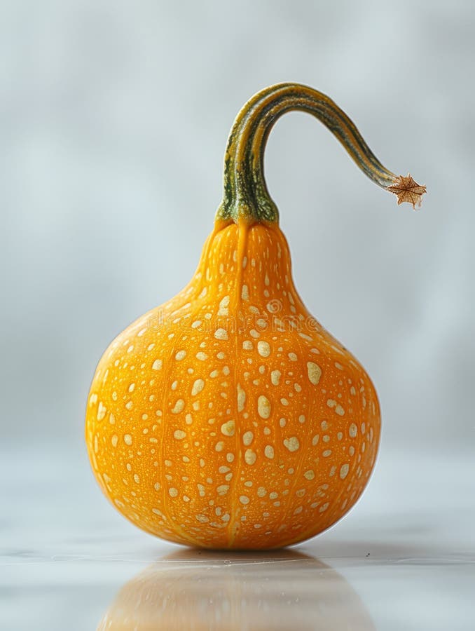 Yellow Gourd Bumpy Texture Light Background Stock Photos - Free ...