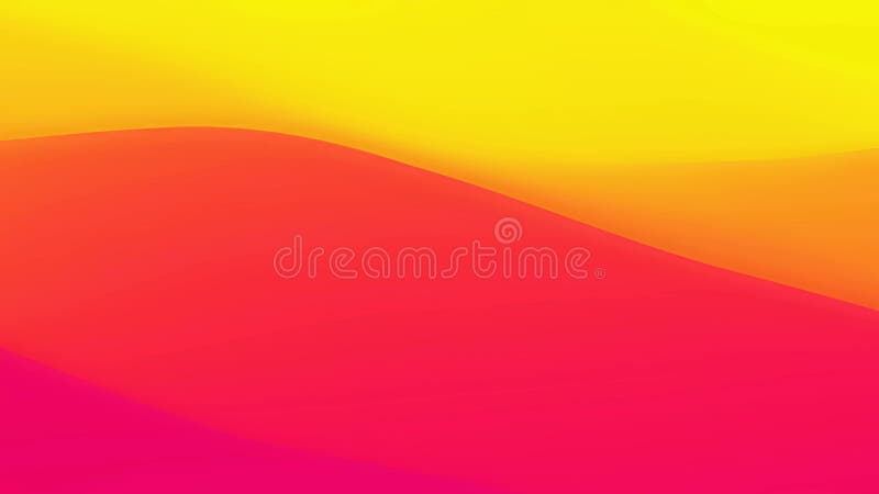Yellow Gradient Background 4k Seamless Loop. Orange Color Wavy Seamless ...