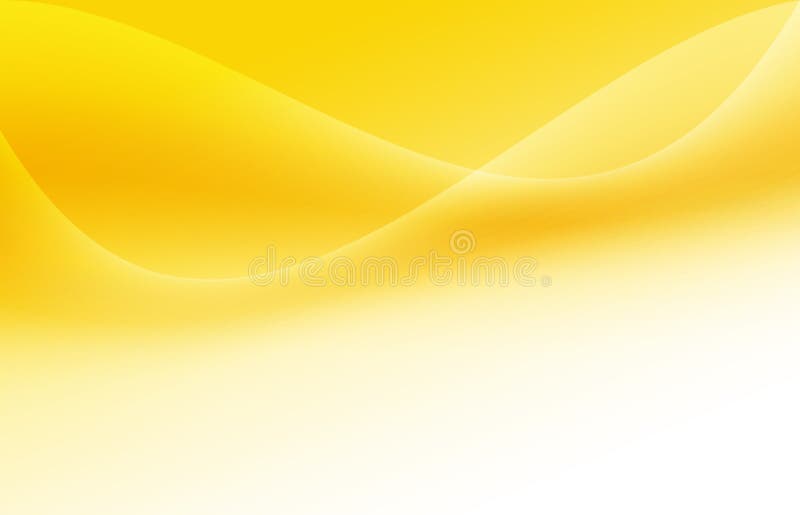 Yellow Gradient or Shadow Abstract Background with Curved Pattern ...