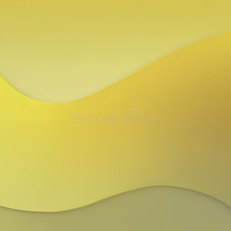 Yellow Gradient with Smooth Color Transitions. AI-Generated. Stock ...