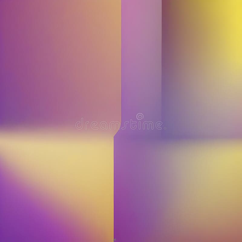 Yellow Gradient with Smooth Color Transitions. AI-Generated. Stock ...