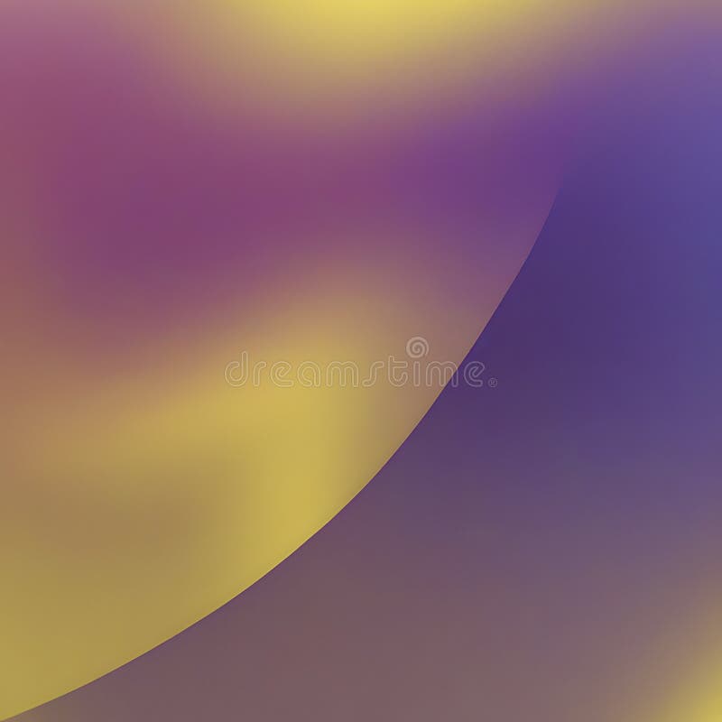 Yellow Gradient with Smooth Color Transitions. AI-Generated. Stock ...