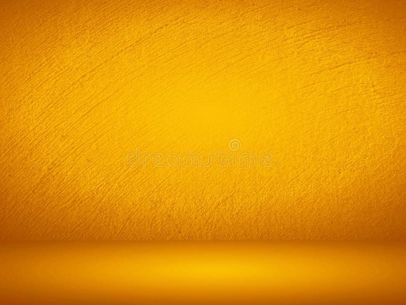 Yellow Gradient Wall. Blank Studio Room. Plain Studio Background Stock ...