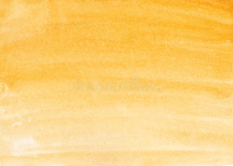 Yellow Gradient Watercolor Background Texture. Handwork Stock ...