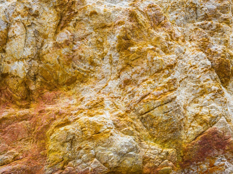 Yellow Granite Rock Texture Stock Photo - Image of small, sand: 48192950
