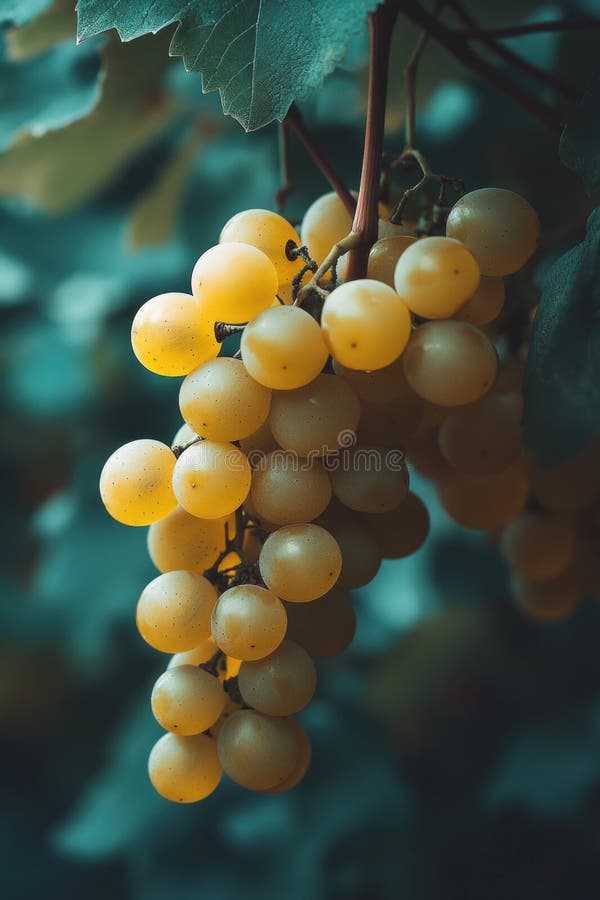 Yellow Grapes Tree stock photo. Image of nature, food - 376176262