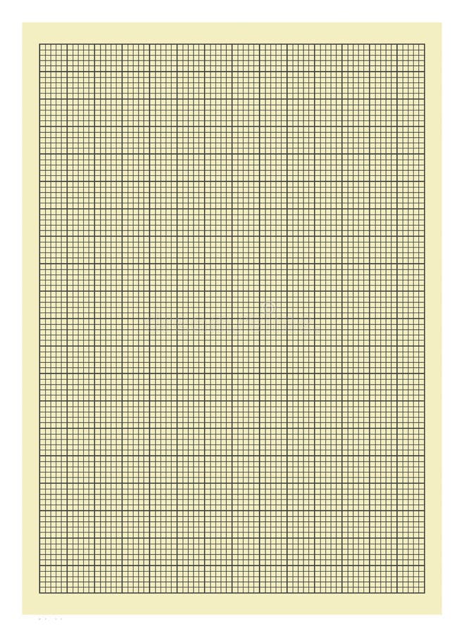 Yellow Graph Paper stock image. Image of blank, mesh - 38421273