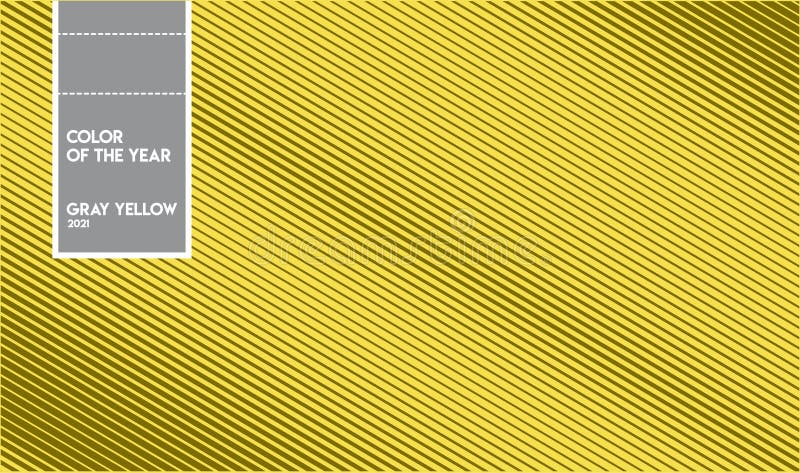 Yellow and Gray Color Sample. Vector Stock Vector - Illustration of ...