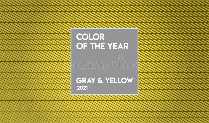 Yellow and Gray Color Sample. Vector Stock Vector - Illustration of ...
