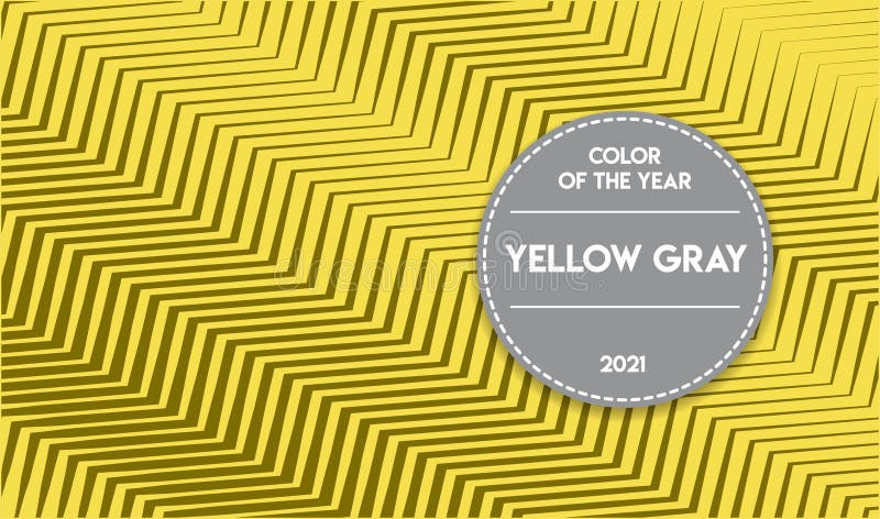 Yellow and Gray Color Sample. Vector Stock Vector - Illustration of ...