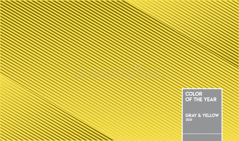 Yellow and Gray Color Sample. Vector Stock Vector - Illustration of ...