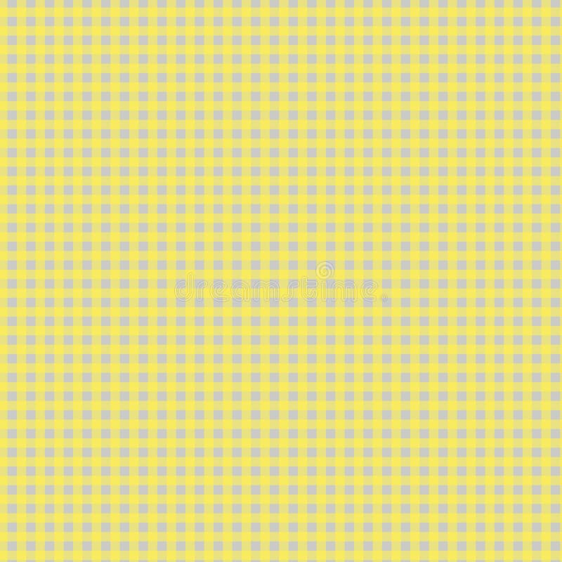 Yellow gray gingham stock illustration. Illustration of yellow - 179550251