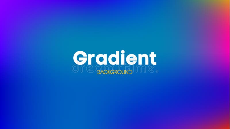 Yellow Green Blue Magenta Gradient. Gradient Abstract Vector ...
