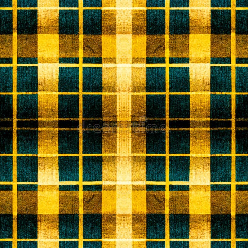 Yellow and Green Design of Tartan Plaid Seamless Pattern Stock ...