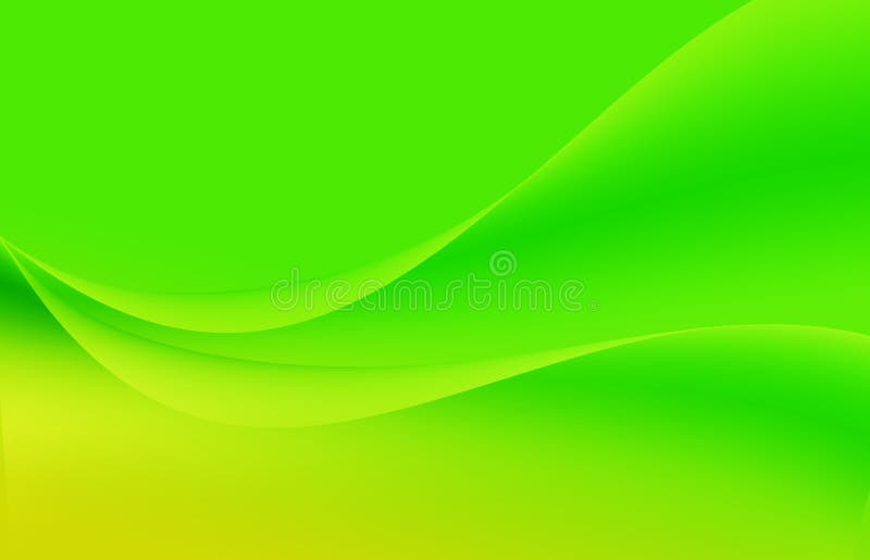 Yellow and Green Gradient or Shadow Abstract Science Background with ...
