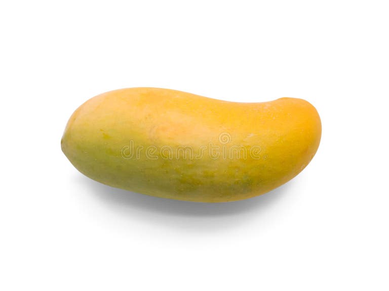 Yellow green mango stock image. Image of bright, organic - 73681451