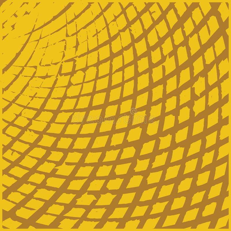 Yellow Grid Grunge Texture stock vector. Illustration of invitation ...