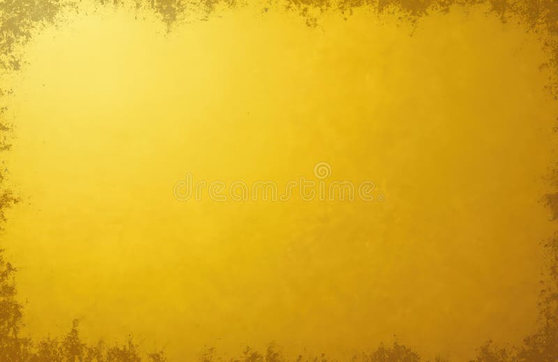Yellow Grungy Backdrop with Torn Edges. Canvas Texture, Amber Saffron ...