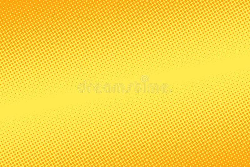 Yellow halftone background stock vector. Illustration of point - 139688191
