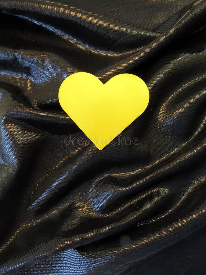 Yellow heart stock image. Image of symbol, yellow, shining - 40120813