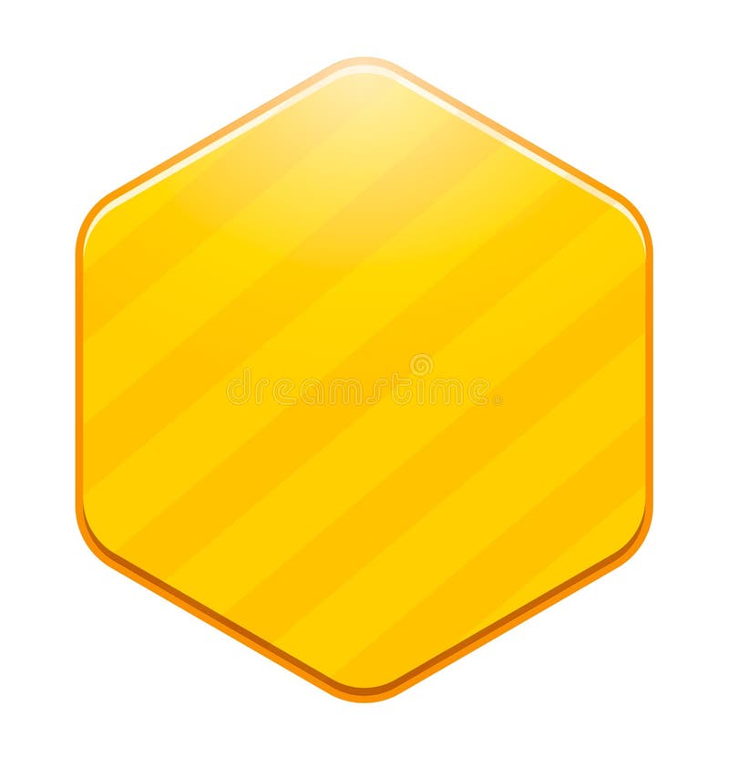 Hexagon Shape Made of Triangles Creative Shape Vector Icon Stock Vector ...