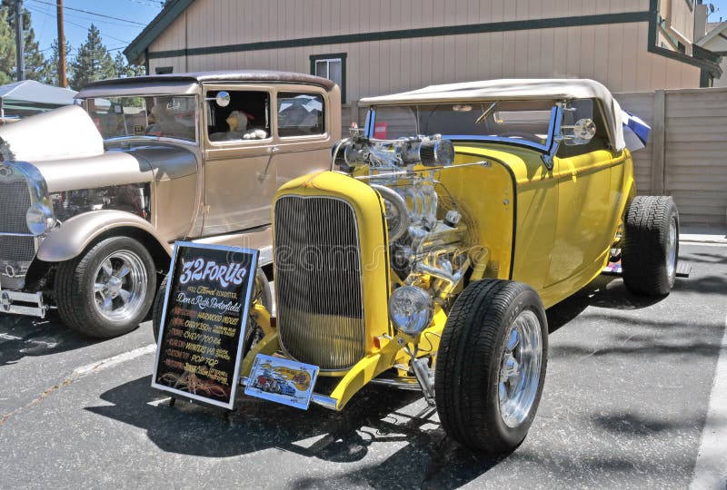 Yellow Highboy editorial stock photo. Image of craftsmanship - 66590243