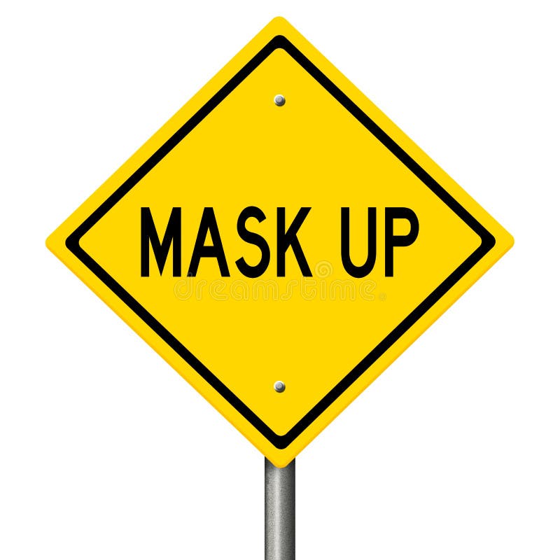 Yellow Highway Warning Sign Stock Illustration - Illustration of ...