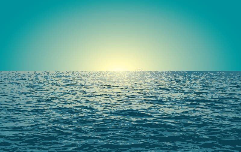 Yellow horizon stock vector. Illustration of view, scenery - 318242466