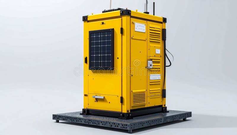 Modern Yellow Hybrid Power Generator Stock Illustrations – 8 Modern ...