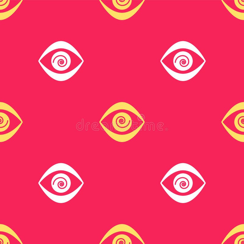 Red Hypnosis Spiral Pattern Stock Illustrations – 847 Red Hypnosis ...