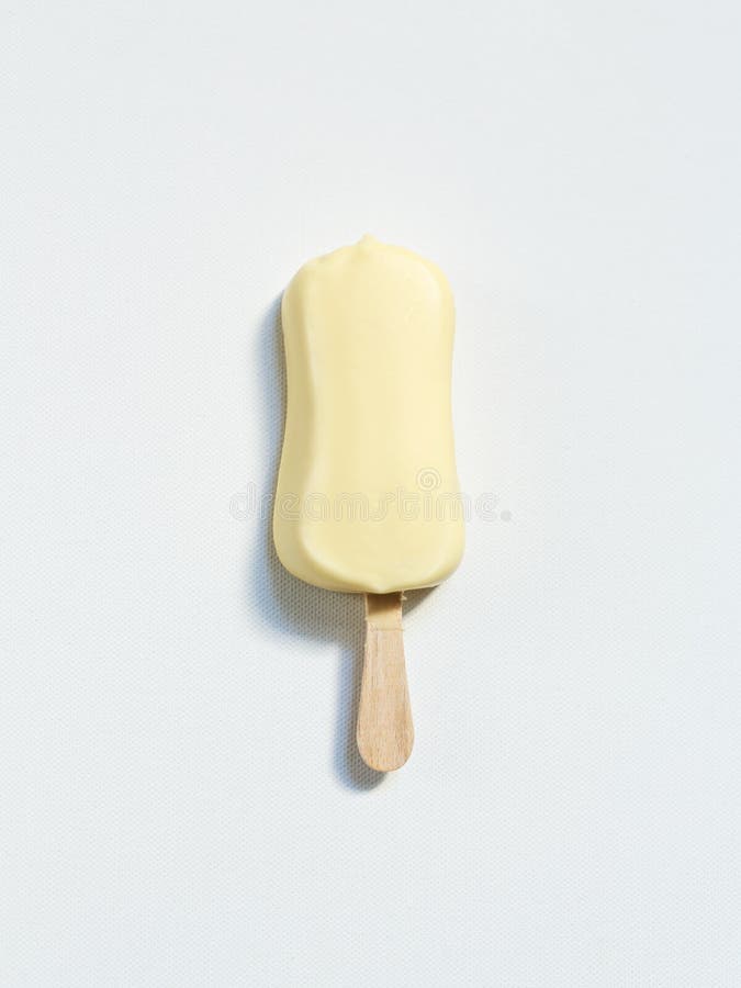 Yellow ice-cream stock image. Image of icecream, yellow - 69078377