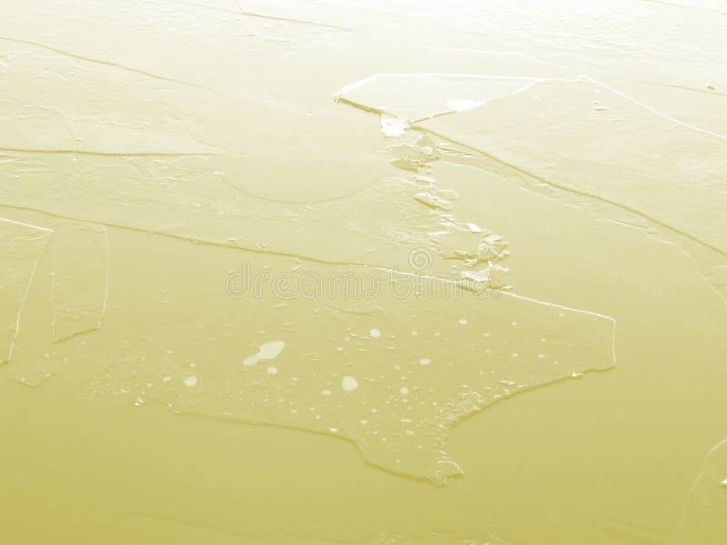 Yellow ice stock image. Image of colors, calm, frost - 61117911