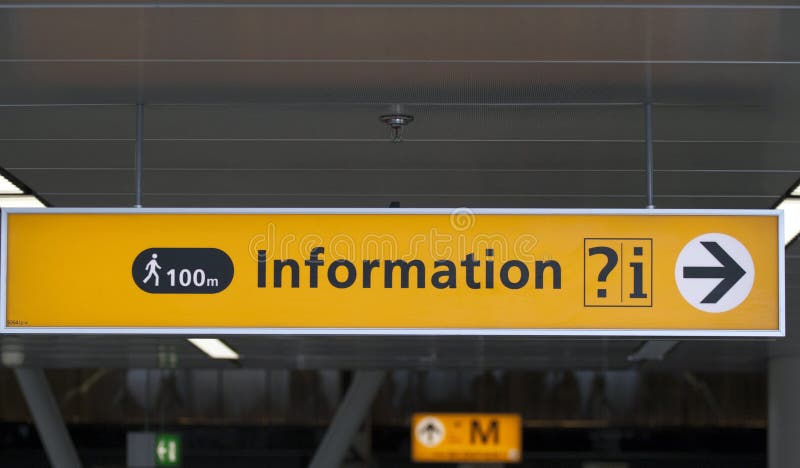 Yellow Information stock photo. Image of yellow, flight - 32686084