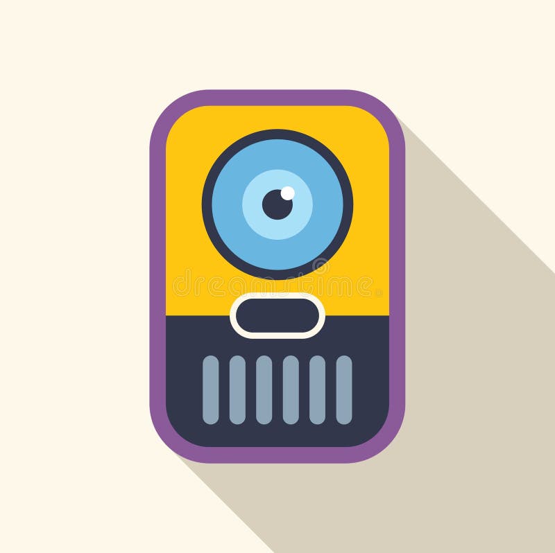 Yellow Intercom System is Allowing Access To the Building Stock Vector ...