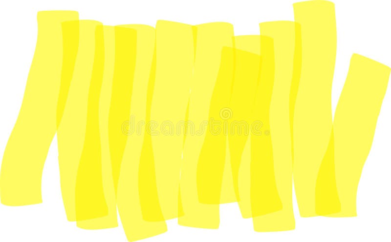 Yellow Irregular Vertical Stripes are Overlapping, Creating an Abstract ...