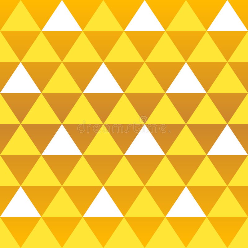 Yellow Japanese Uroko Pattern. Stock Vector - Illustration of circle ...