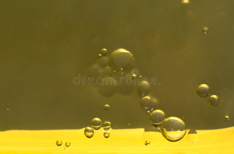 Yellow jello bubbles stock image. Image of frame, flavor - 80732835