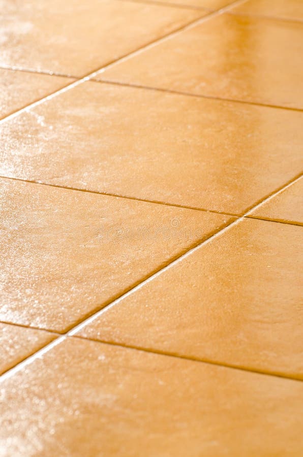 Yellow kitchen floor stock image. Image of house, interior - 42162255