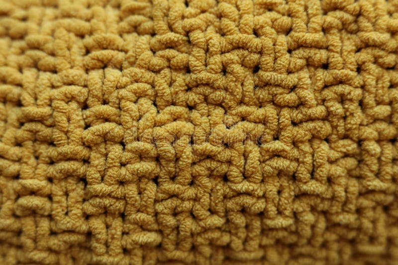 Yellow Knitted Texture As Background, Textile Pattern Stock Image ...