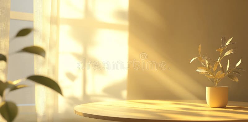 A Yellow Laminated Table Sits in a Yellow-themed Living Room, Featuring ...