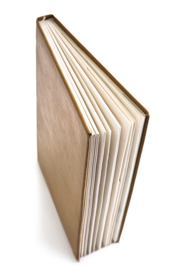 Yellow leather book stock photo. Image of education, object - 44456808