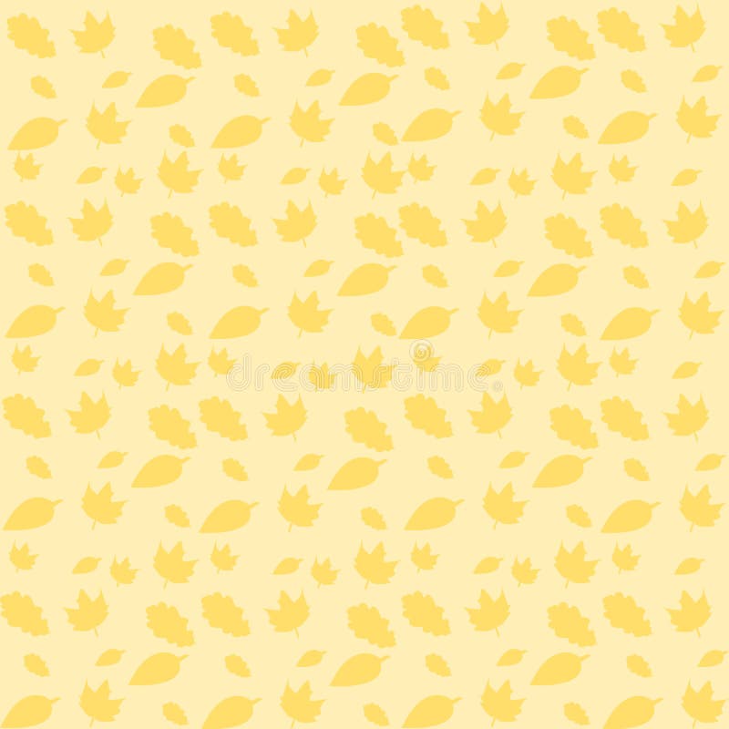 Yellow leaves pattern stock vector. Illustration of texture - 93280904